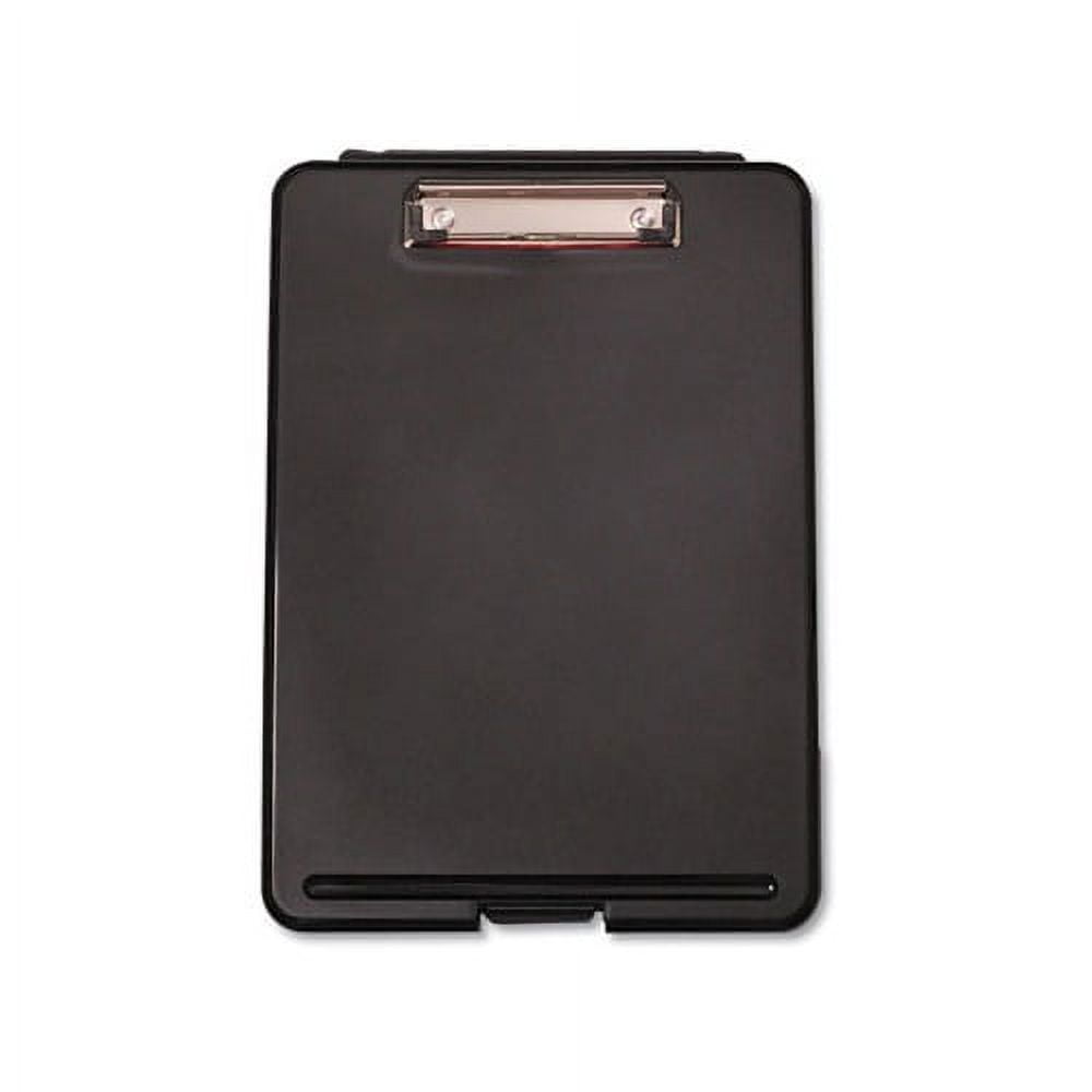 Storage Clipboard 1/2" Capacity, 8 1/2 x 11, Black - Walmart.com