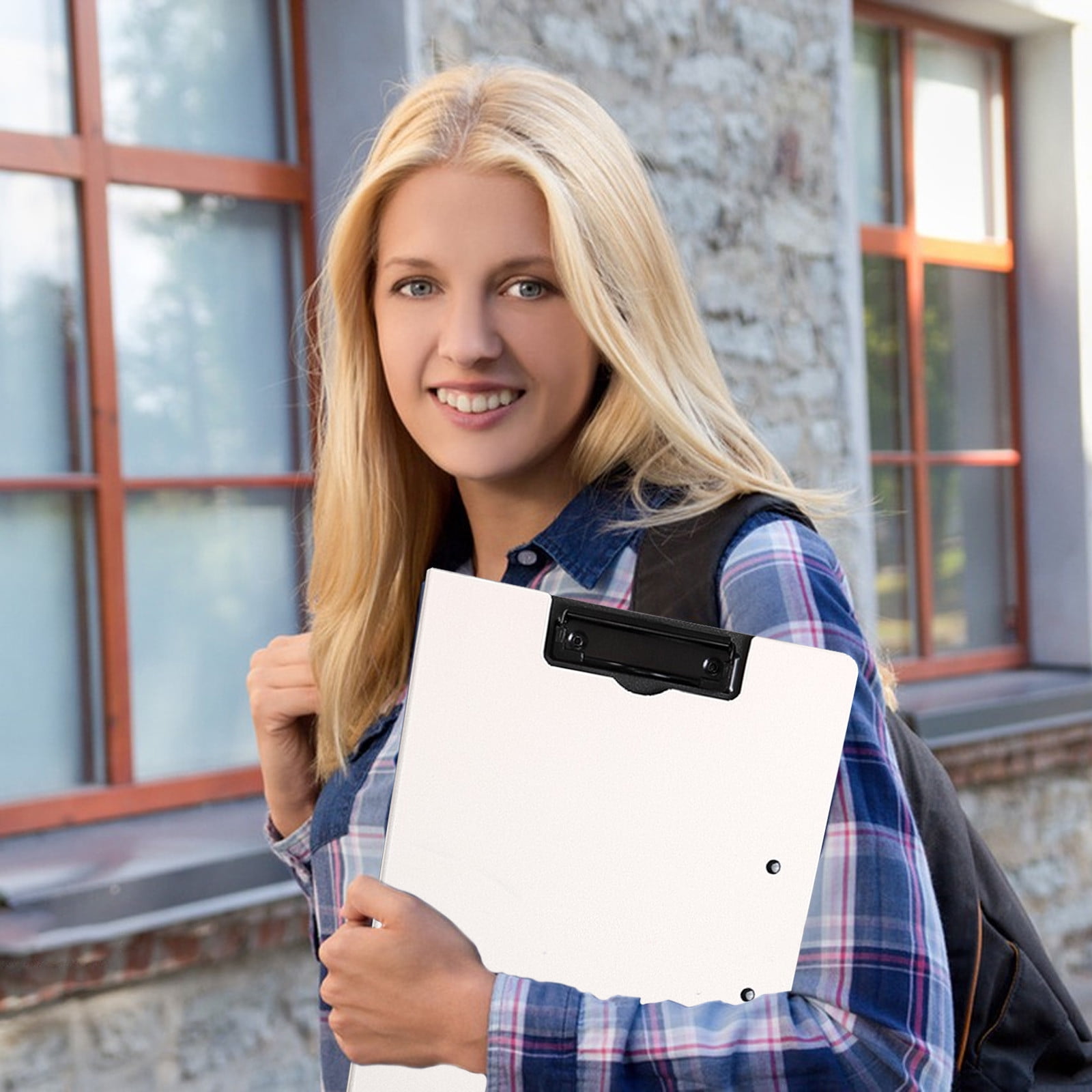 Storage Clipboard Double File Folder | High-Capacity ABS | Foldable, Waterproof, Durable ...