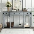 Storage Console Table, Sofa Side Table, Console Table with 3 Drawers ...