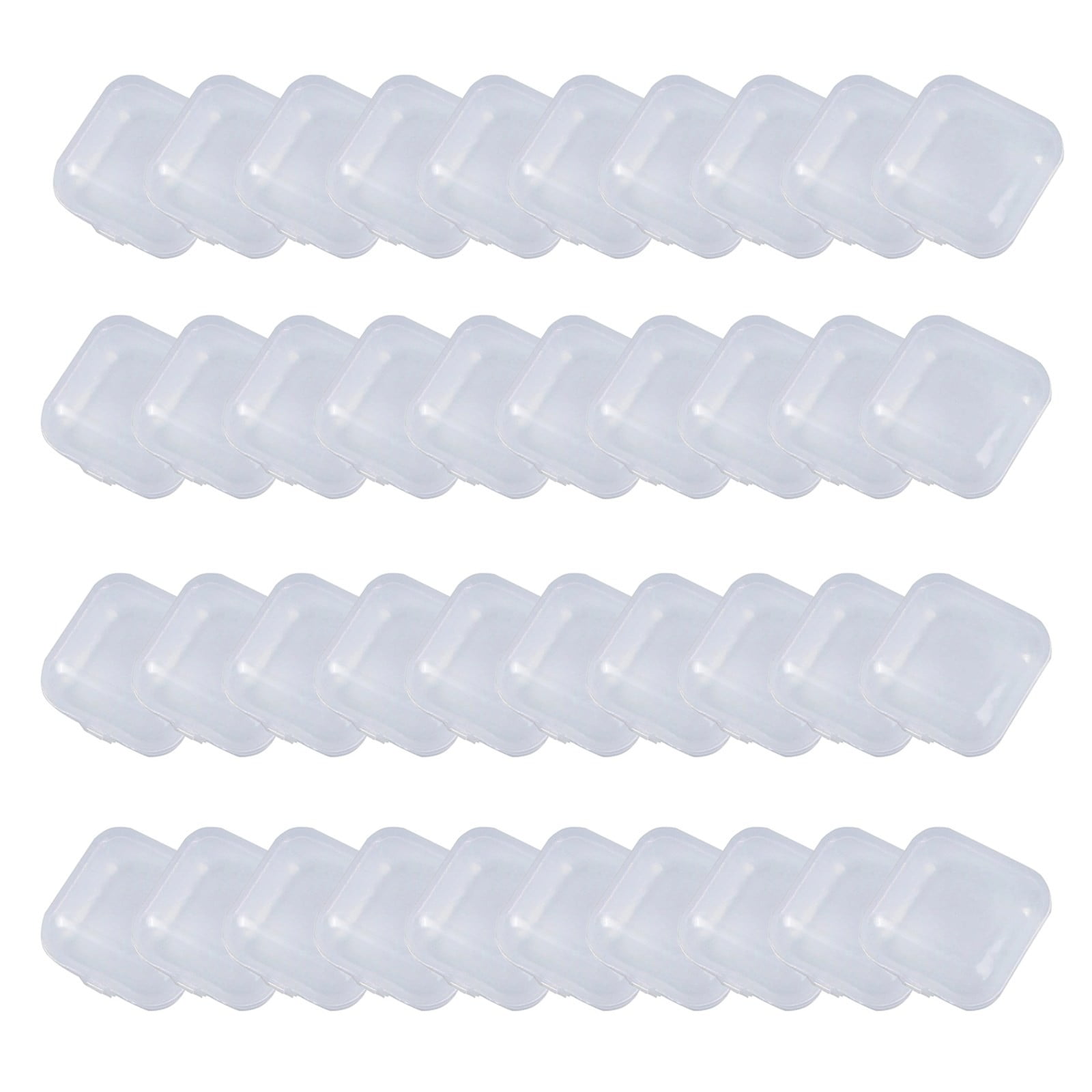Storage Containers ,40 Packs Small Clear Plastic Beads Storage ...