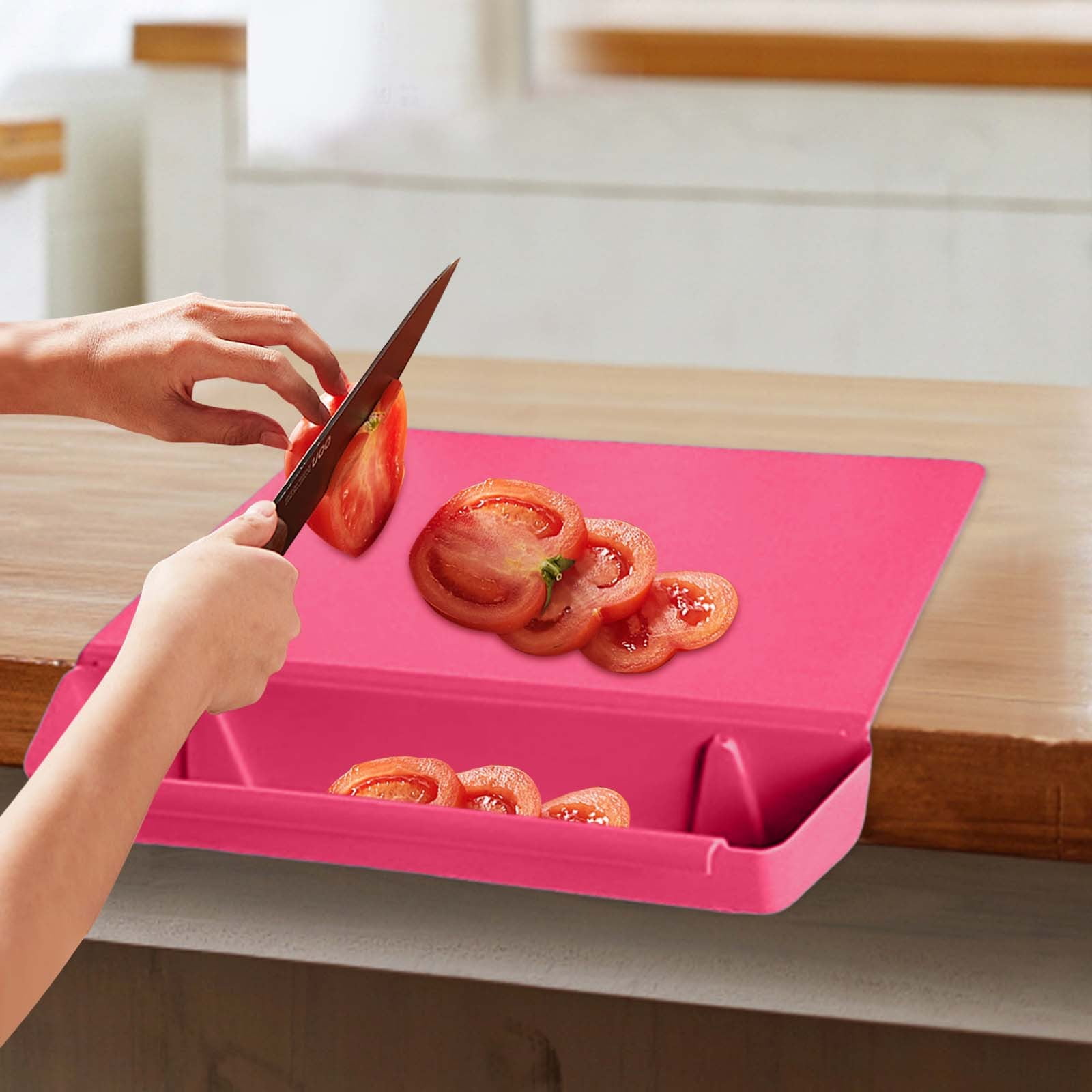 Storage Containers, Kitchen Storage Containers Cutting Board With Food ...