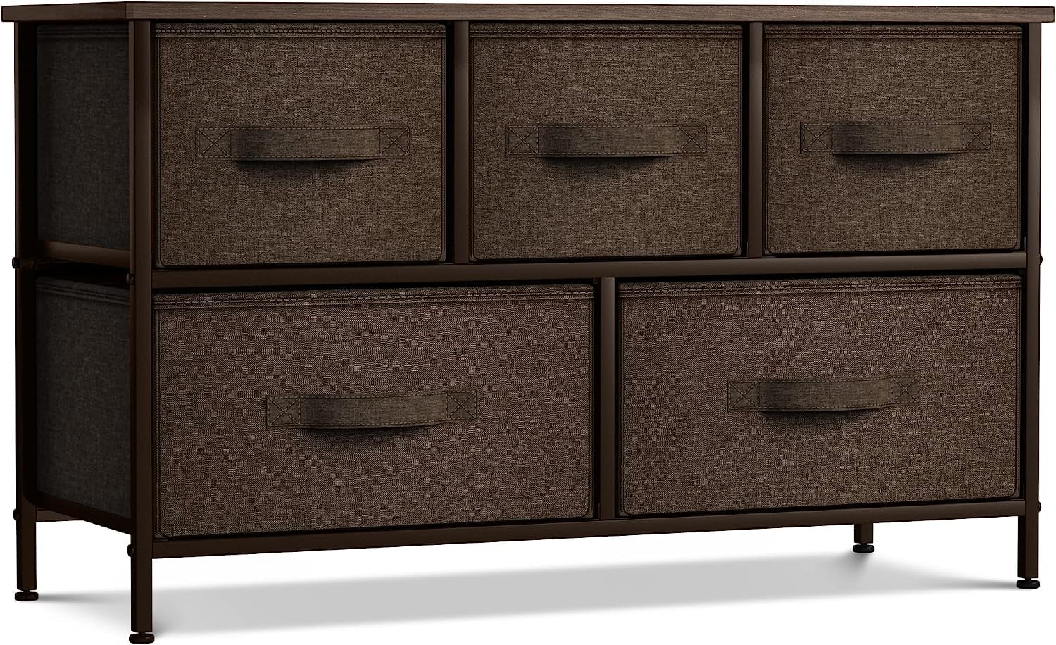 Storage Cube Dresser - Brown - Walmart.com