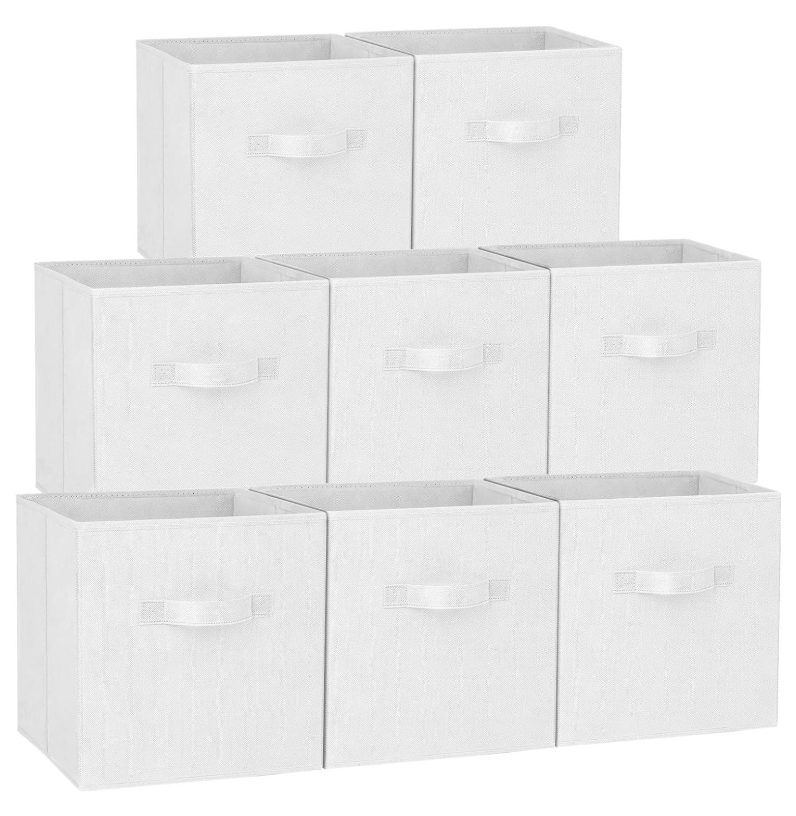 Storage Cubes 11 Inch Cube Storage Bins Set Of 8 Fabric Collapsible