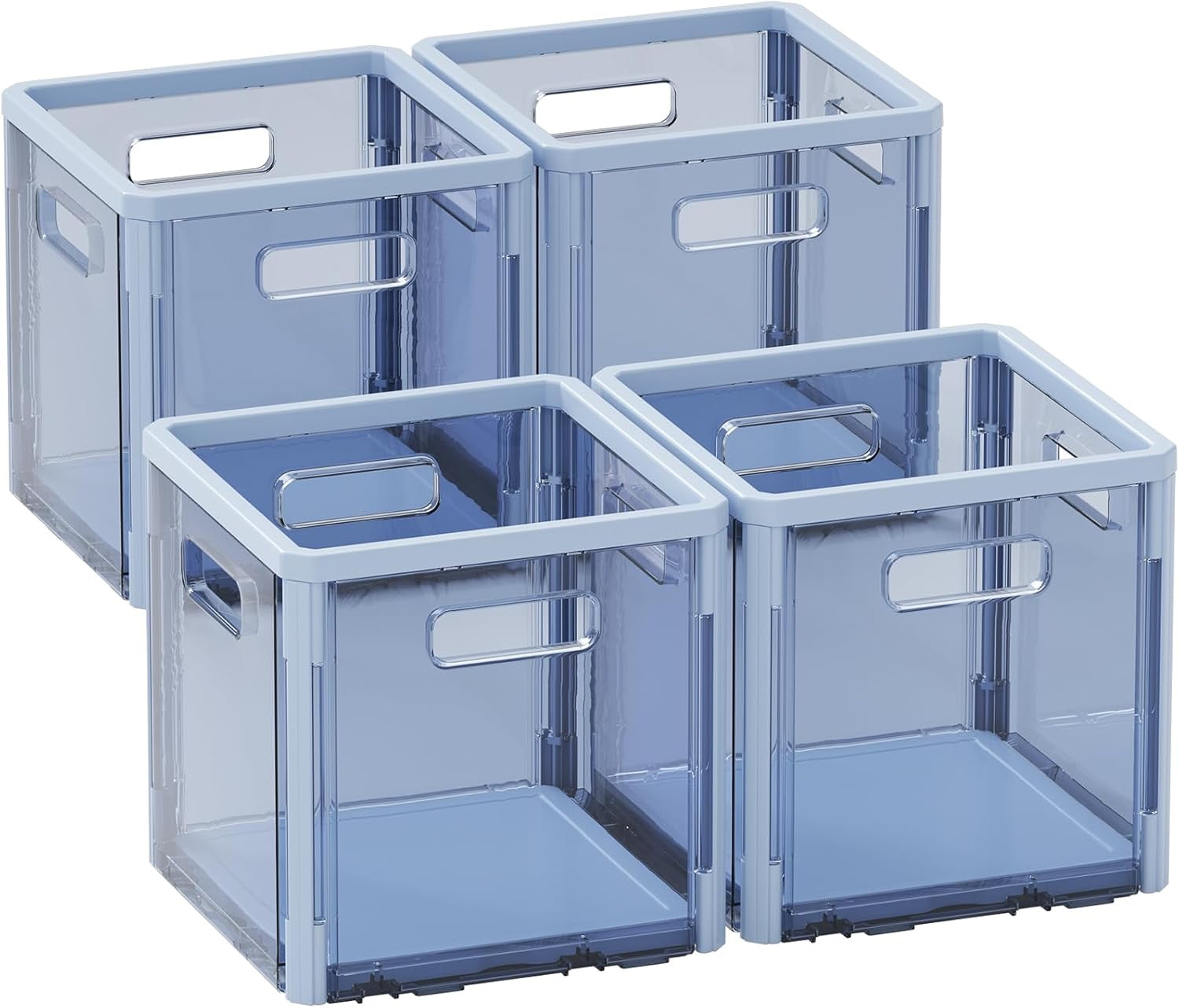 Storage Cubes for Cube Organizer - Collapsible Cubby Bins Open Storage ...