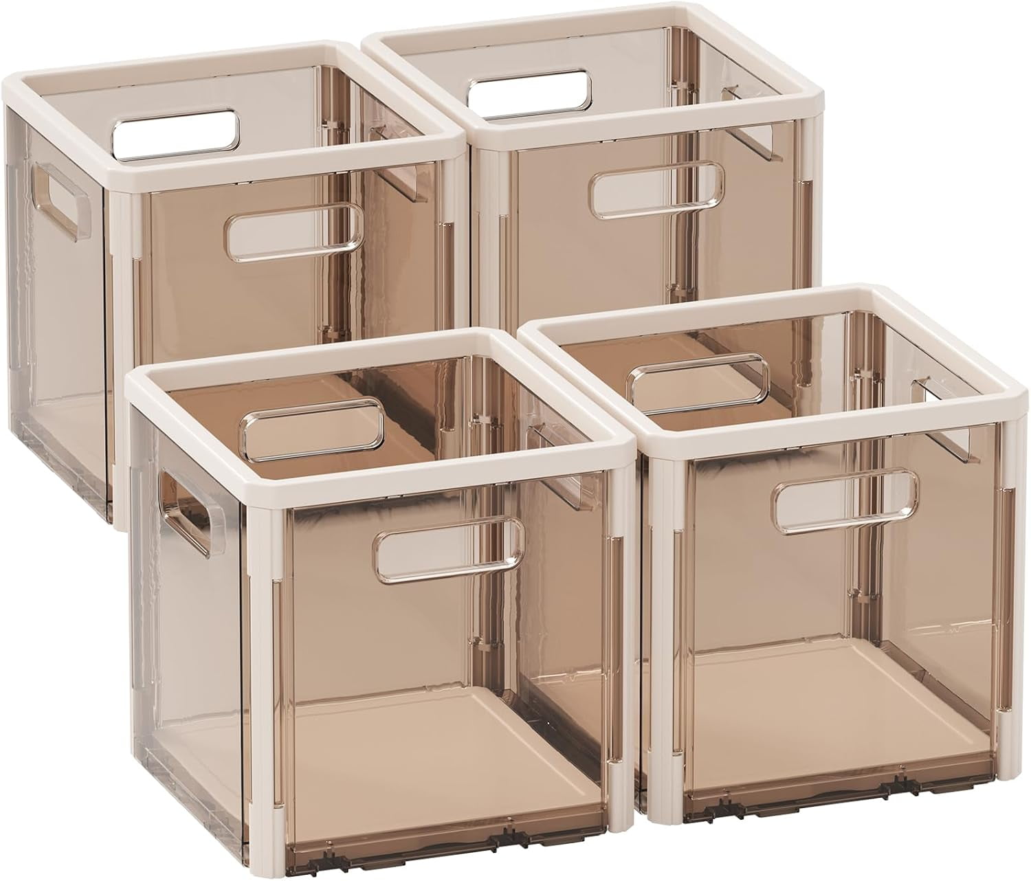 Storage Cubes for Cube Organizer - Collapsible Cubby Bins Open Storage ...