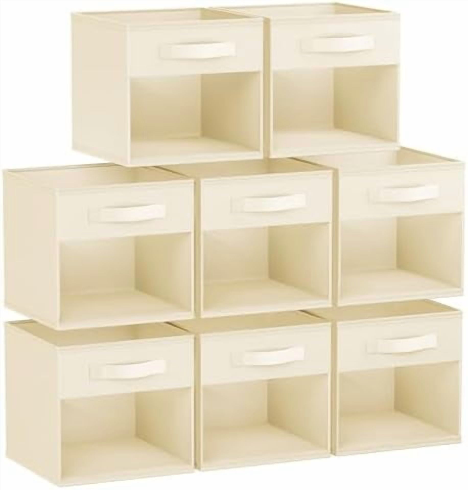 Storage Cubes, Cube Storage Bin, 8 Pack Foldable Storage Cubes with ...