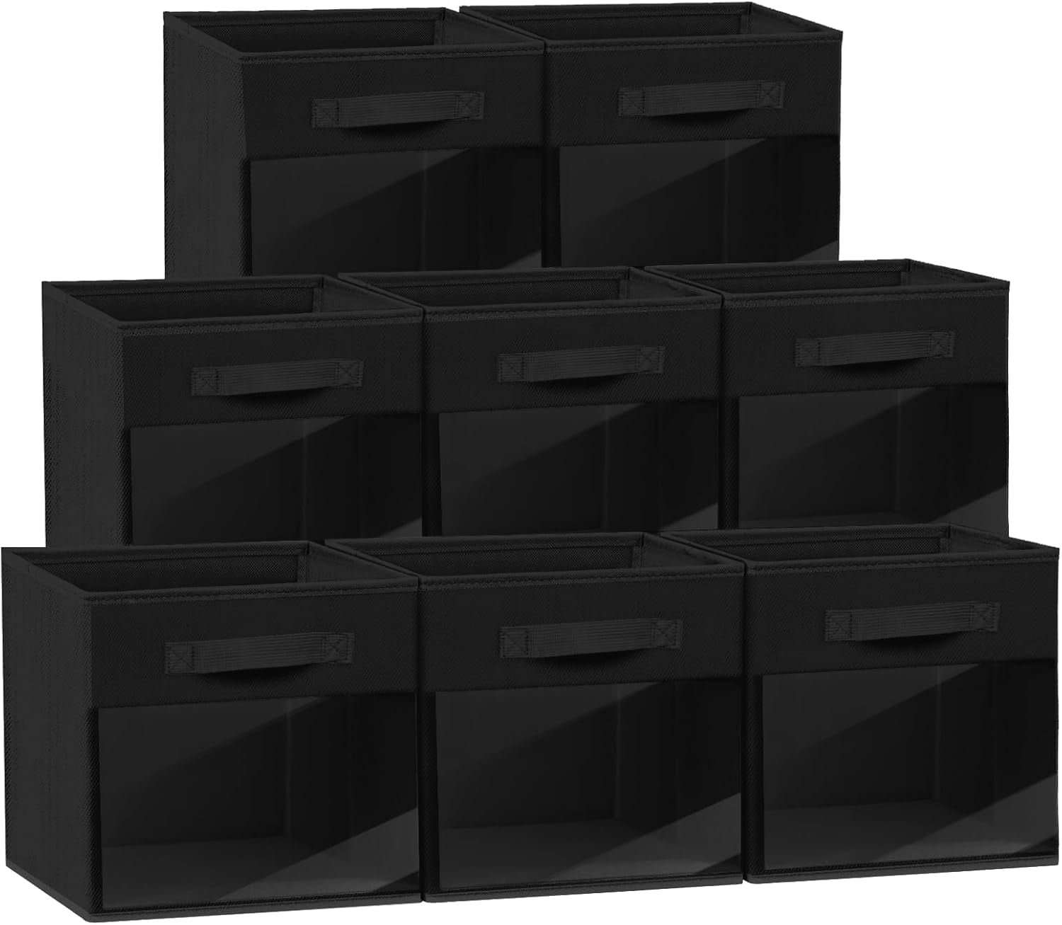 Storage Cubes, Cube Storage Bin, 8 Pack Foldable Storage Cubes with ...