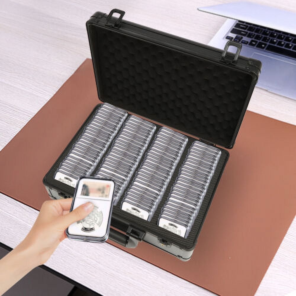 Storage & Display Aluminum Frame Box Case Graded Card Case Storage Box ...