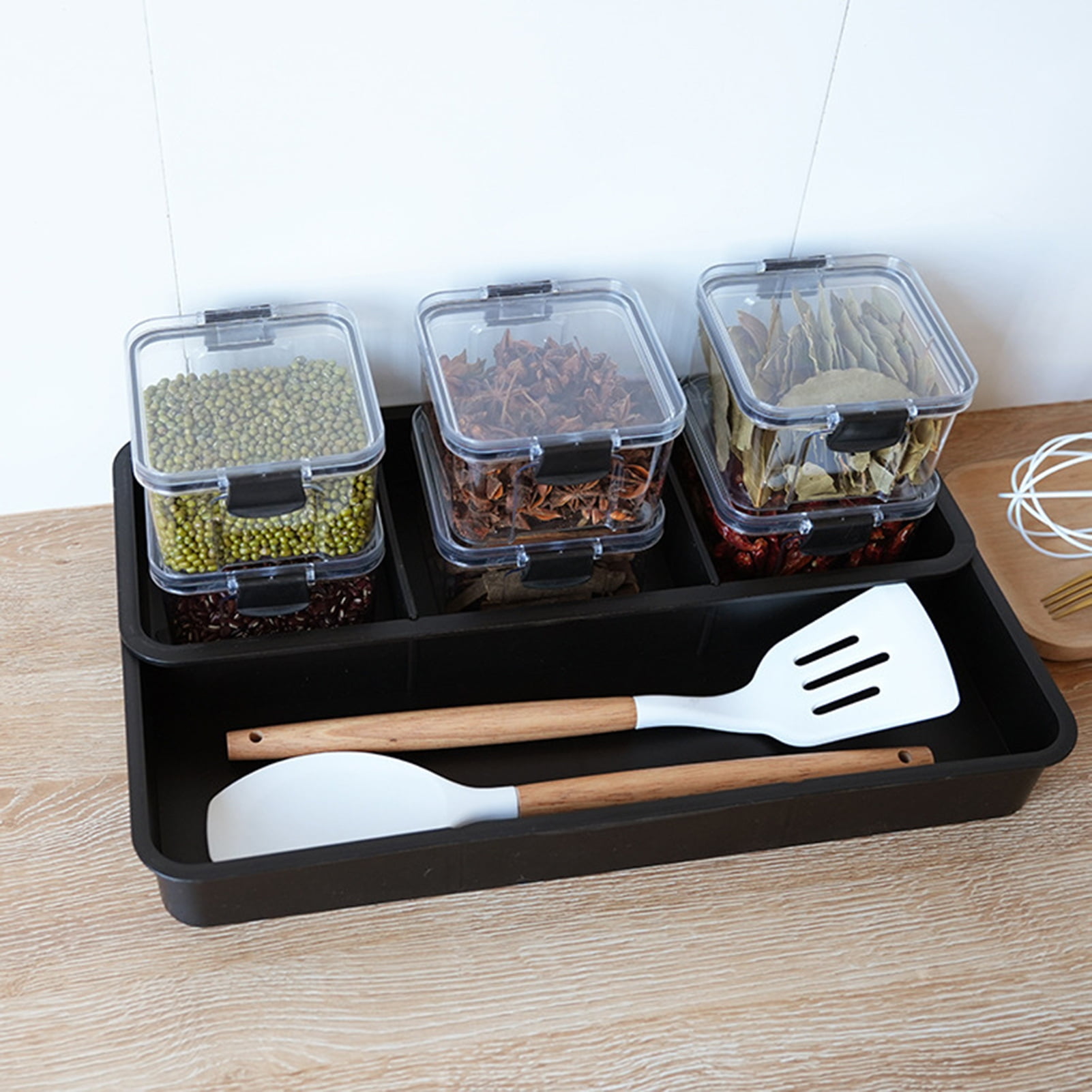Storage Dividers for Kitchen Drawers Kitchen Drawer Box with Removable ...