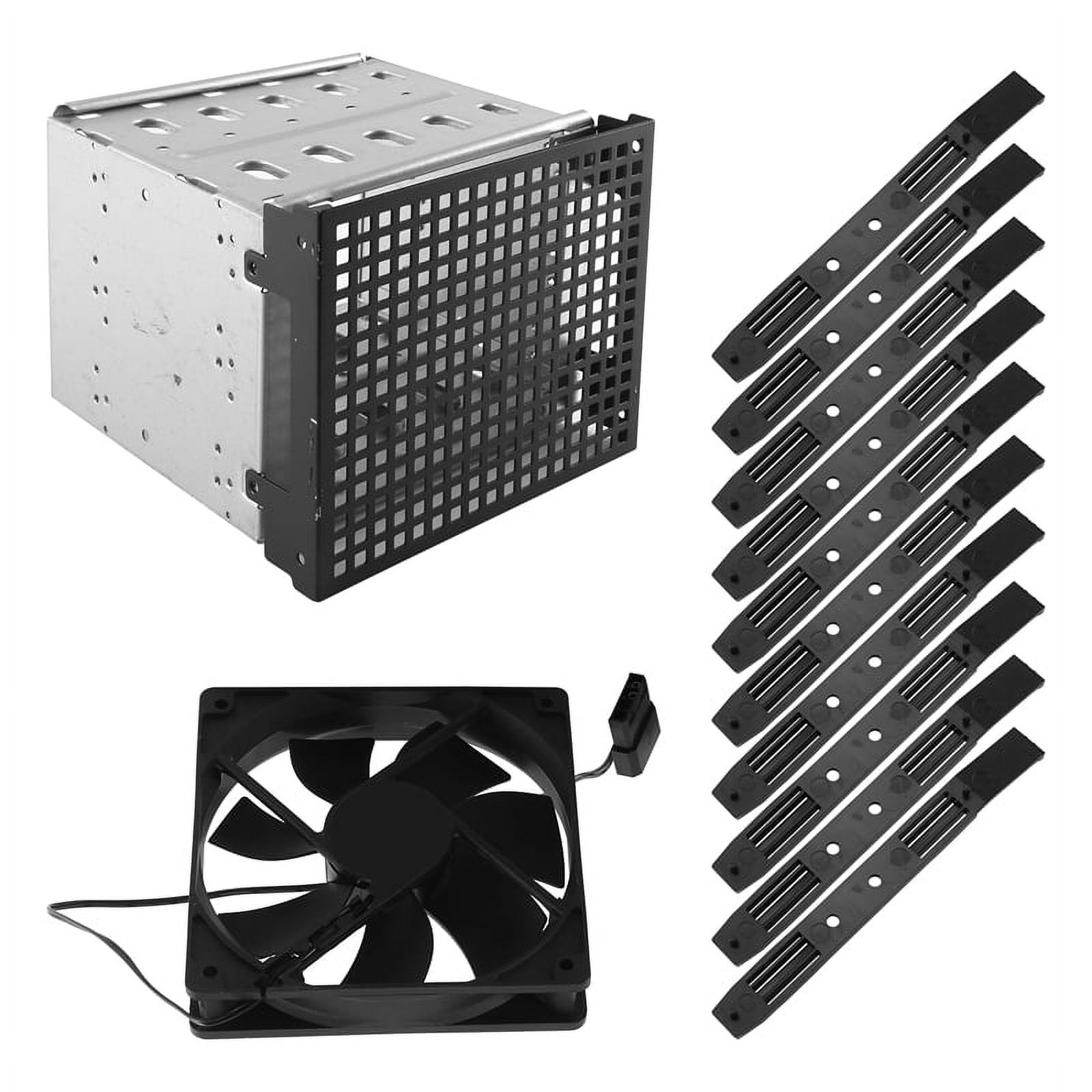 Storage Expansion Hard Drive Cage DIY Hard Drive Disk Cage Rack 5.25 ...