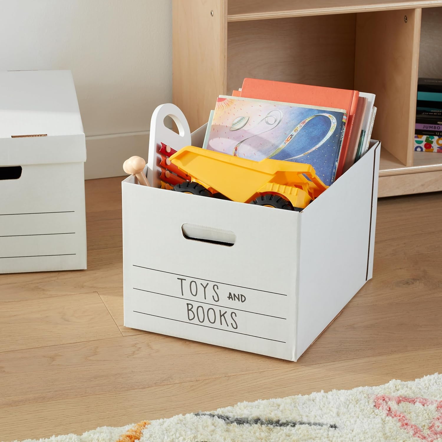 Storage/Filing Boxes with Lift-Off Lid - Letter/Legal Size, Sturdy ...