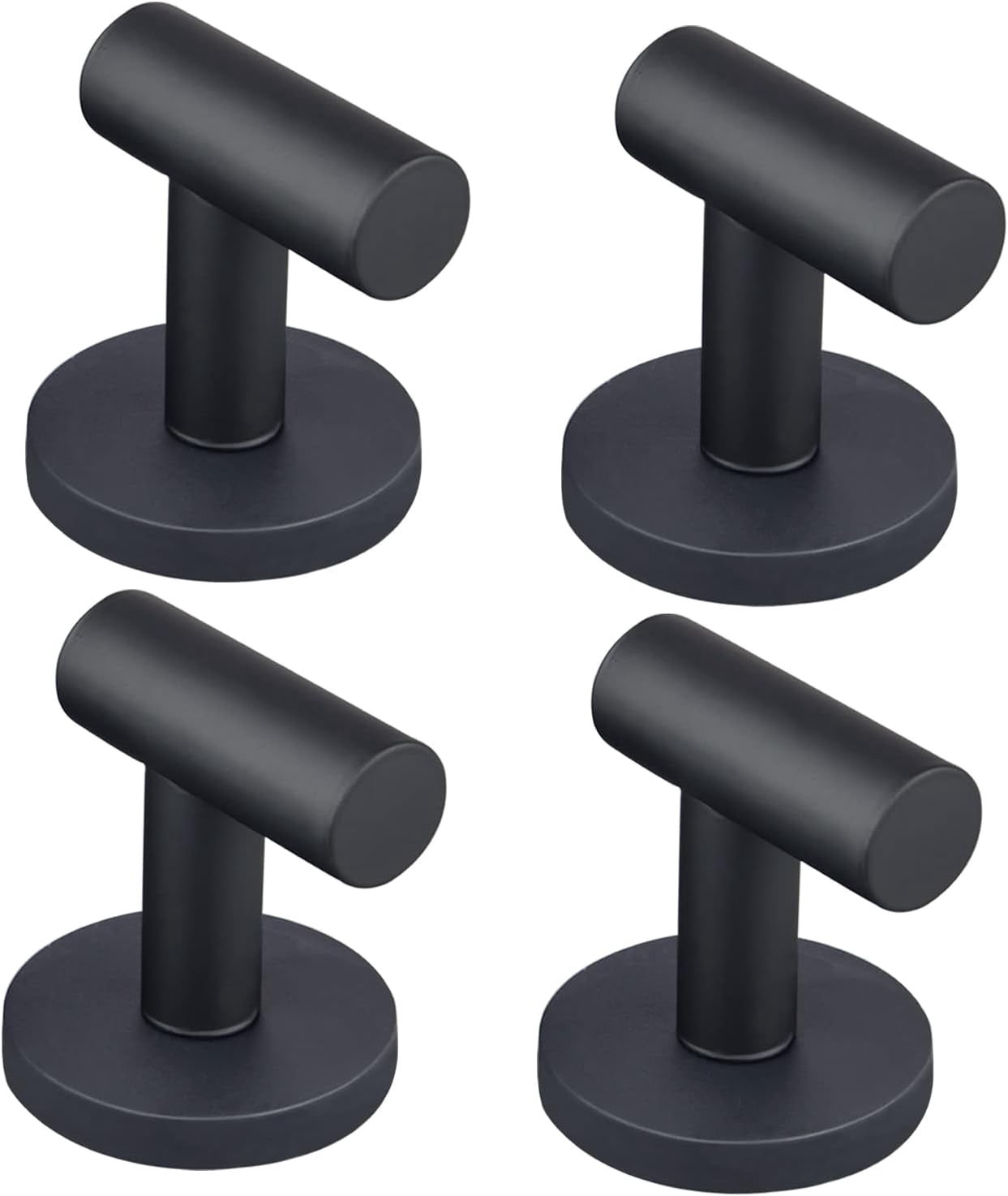 Storage Hook, 4 Packs Heavy Duty Magnetic Hooks with Rubber Coating ...