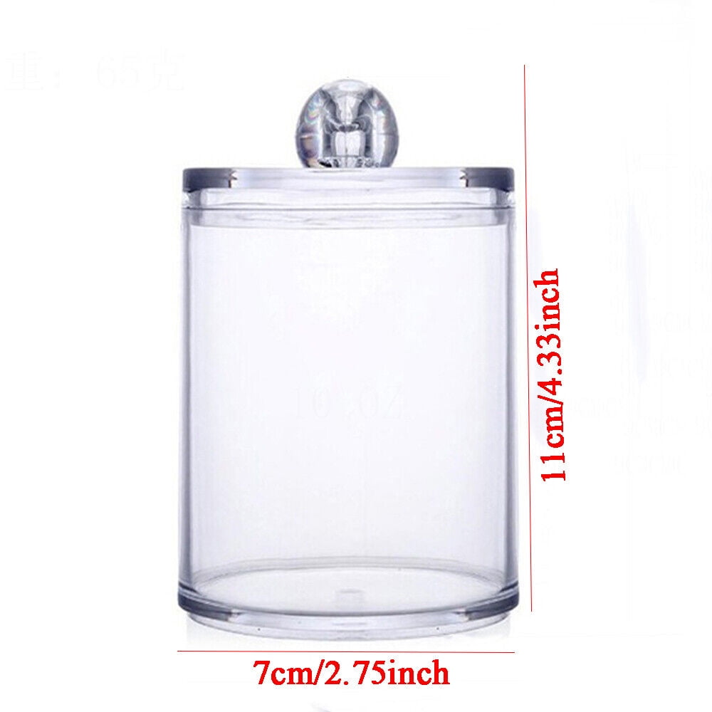 Storage Jar Jewelry Storage Box Makeup Cotton Container Cotton Swab ...
