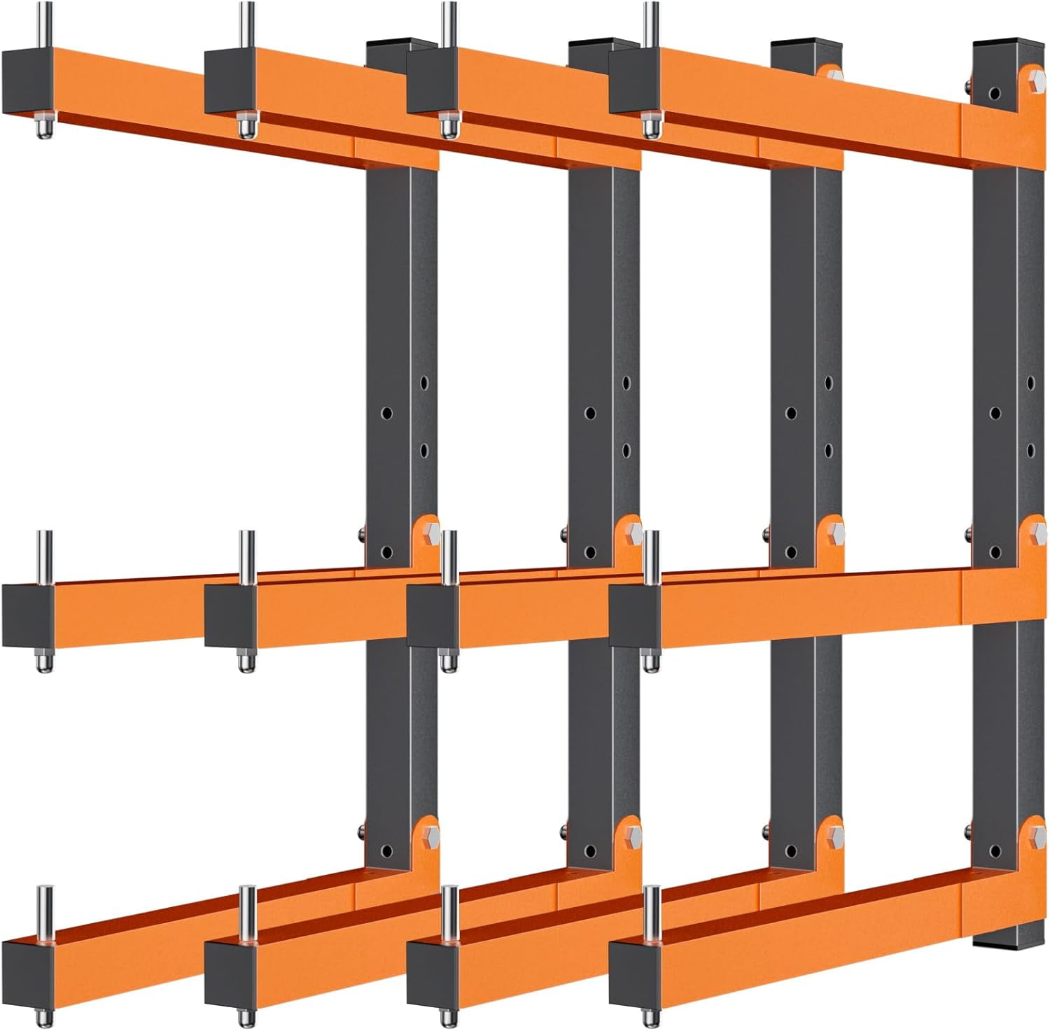 Storage Lumber Rack Wall-mounted Lumber Racks Heavy Duty Wood Storage ...