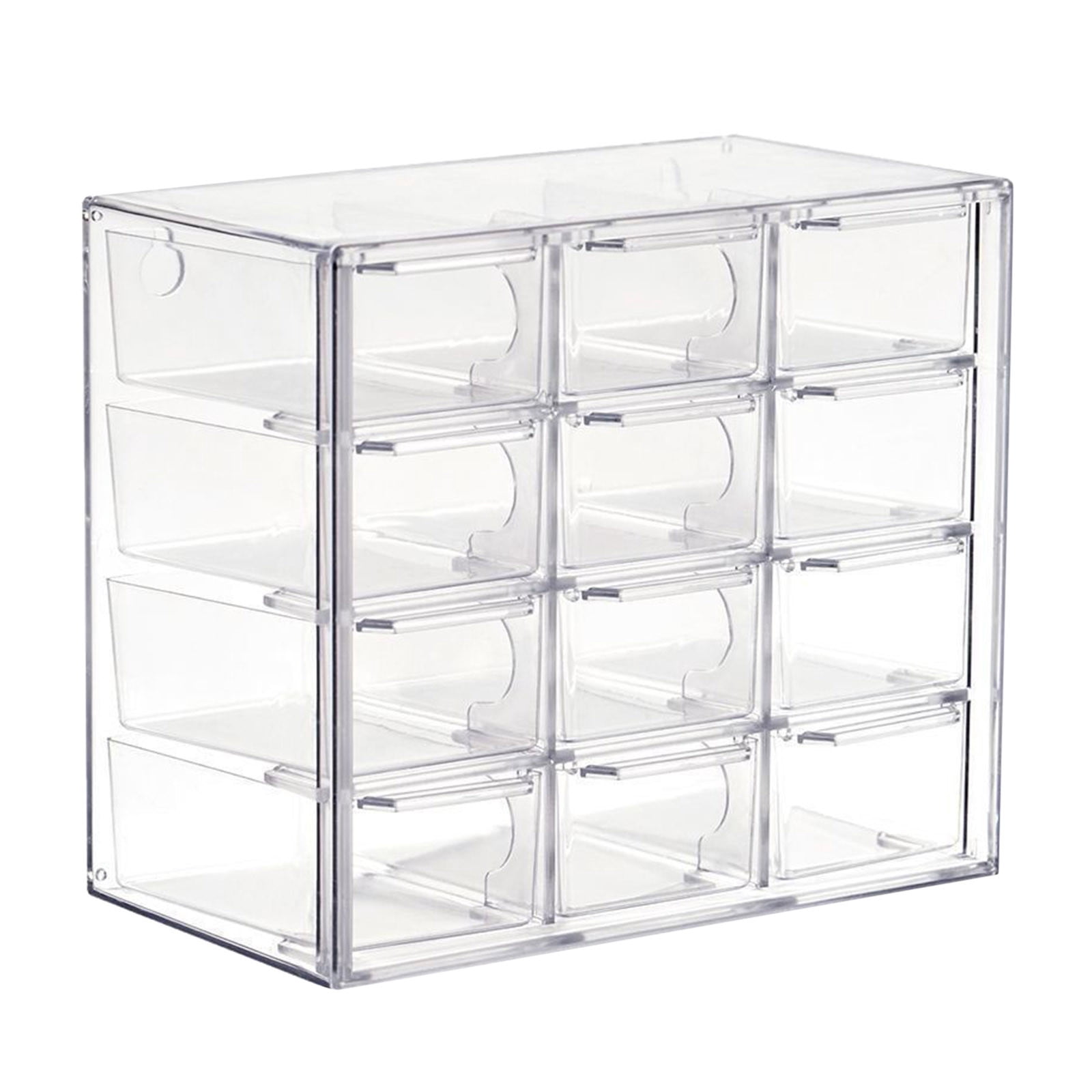 Acrylic Desk Drawer Organizer Storage Unit for Home and - Clear ...