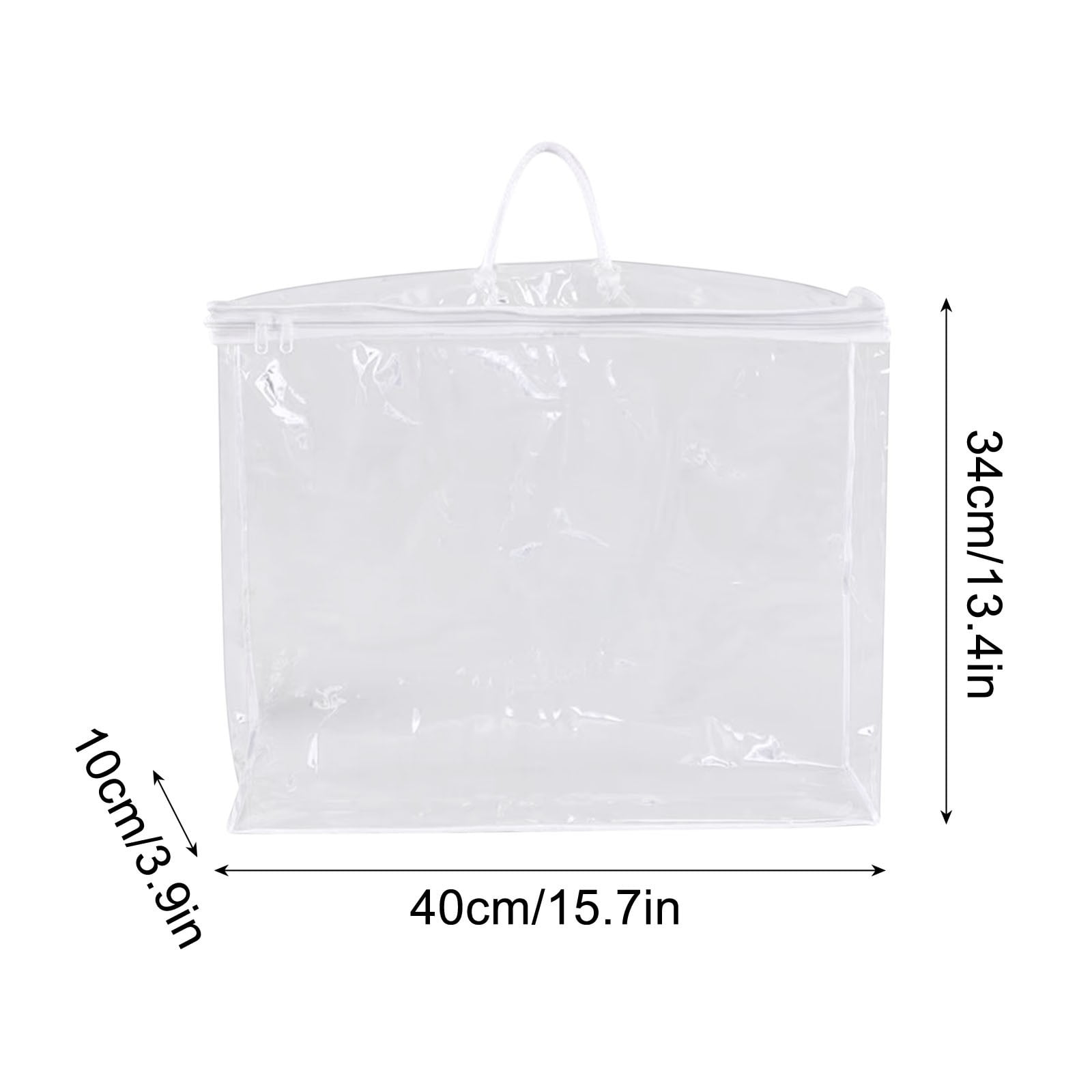 Tahtuvzn Storage Containers Clearance! PVC Transparent Packaging Bag ...