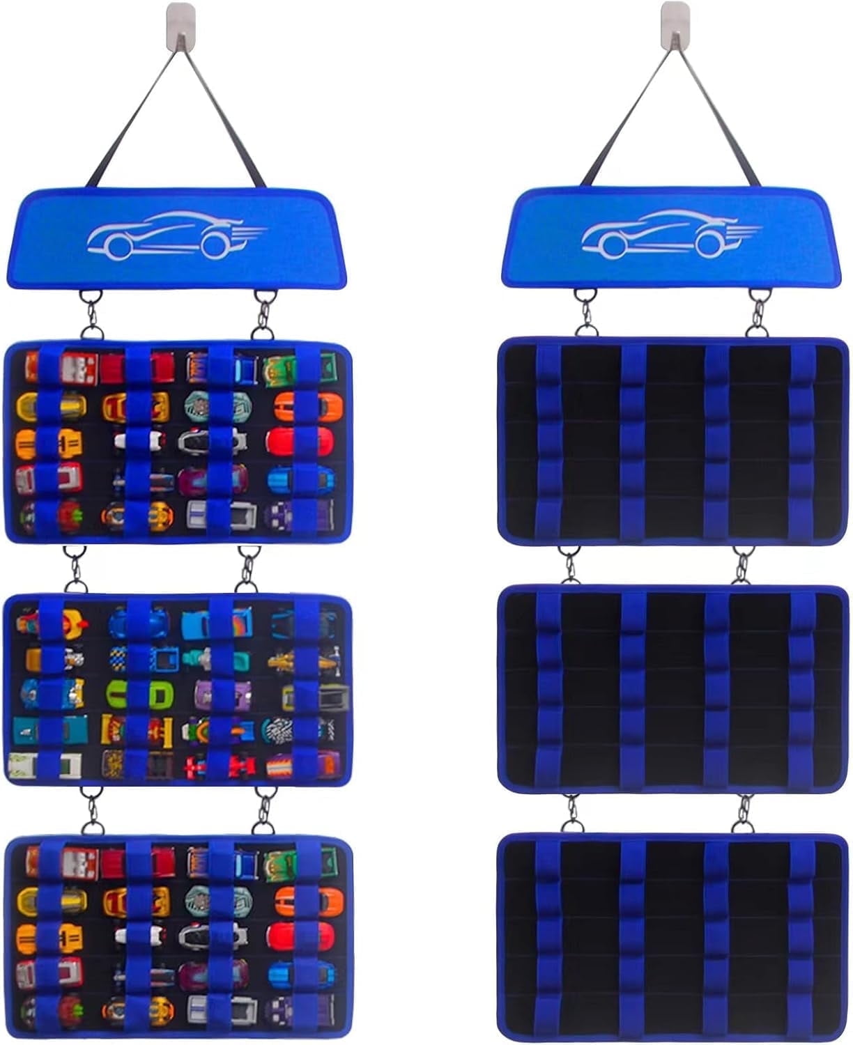 FYFRAS Storage Organizer Display Hanging Case for Matchbox Cars,Disney1 ...