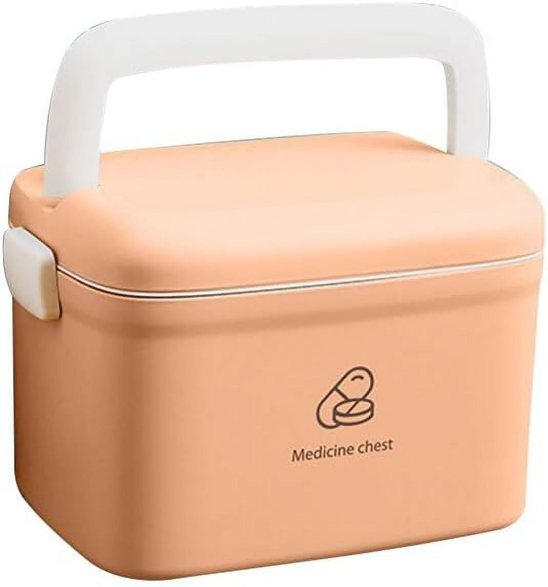 Storage Organizer - Medicine Box Plastic First Aid Box Empty - Family ...