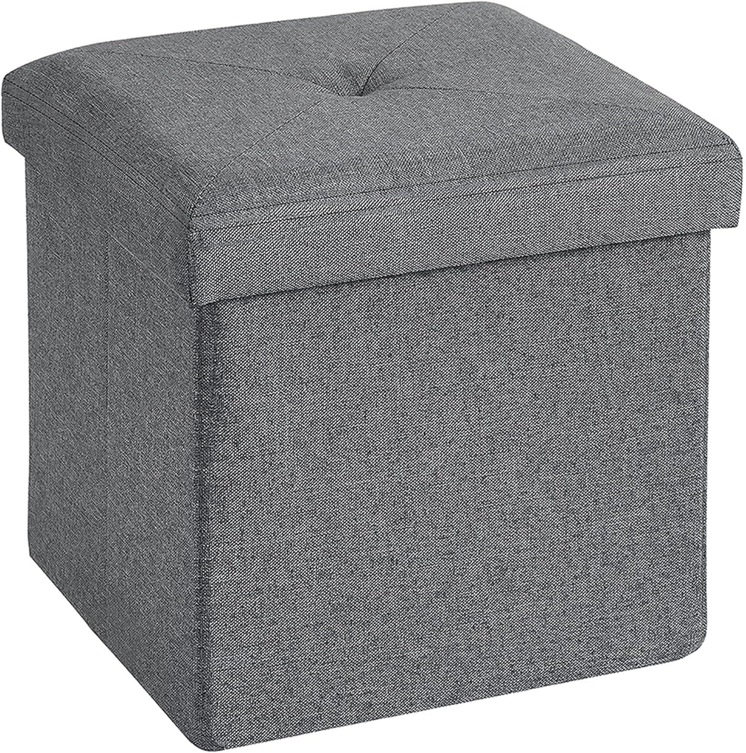 Storage Ottoman, 11.8'' Folding Footstools, Multipurpose Foot Rest ...