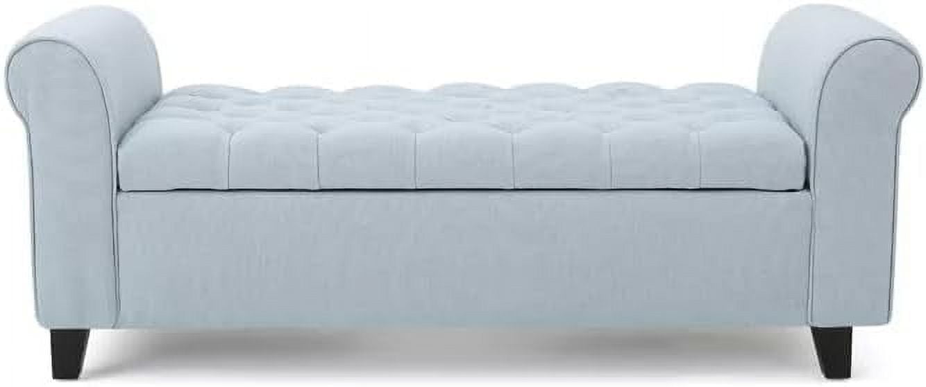 Storage Ottoman Bench for Bedroom, 50" Queen King Size Modern ...