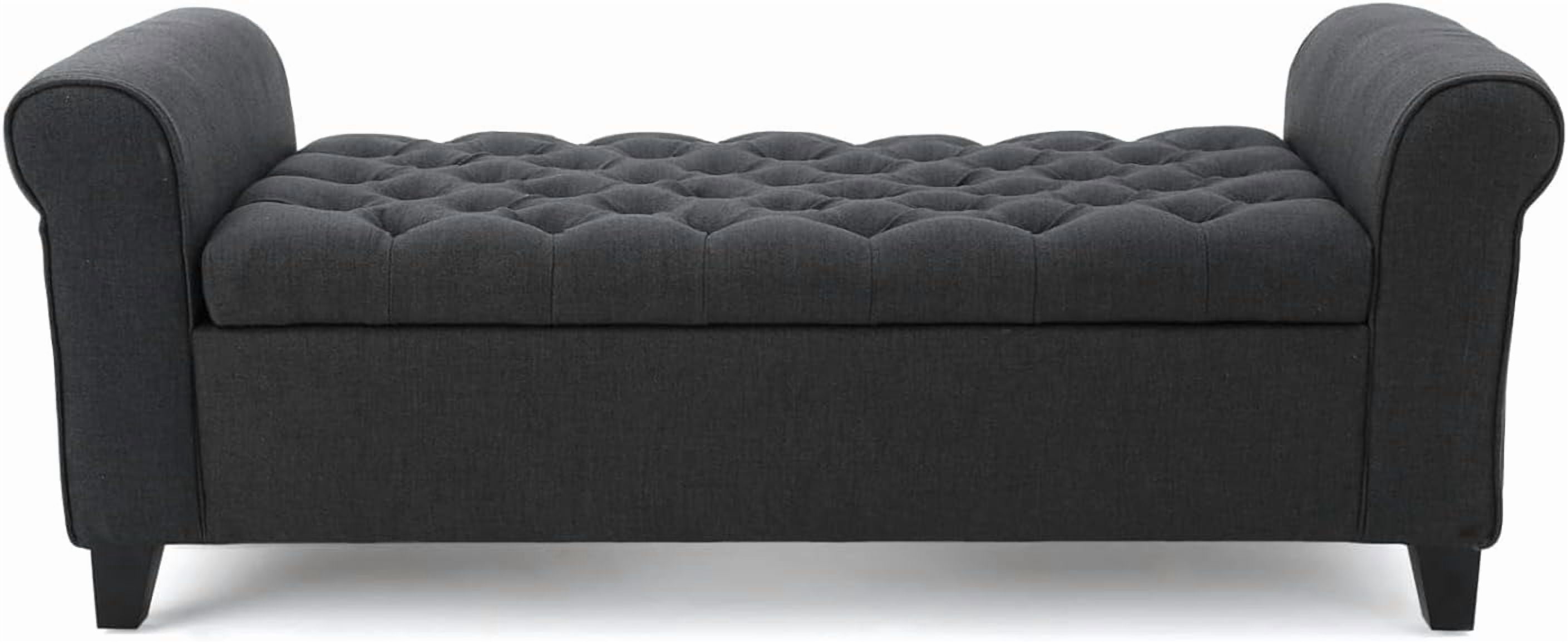 Storage Ottoman Bench for Bedroom, 50" Queen King Size Modern ...