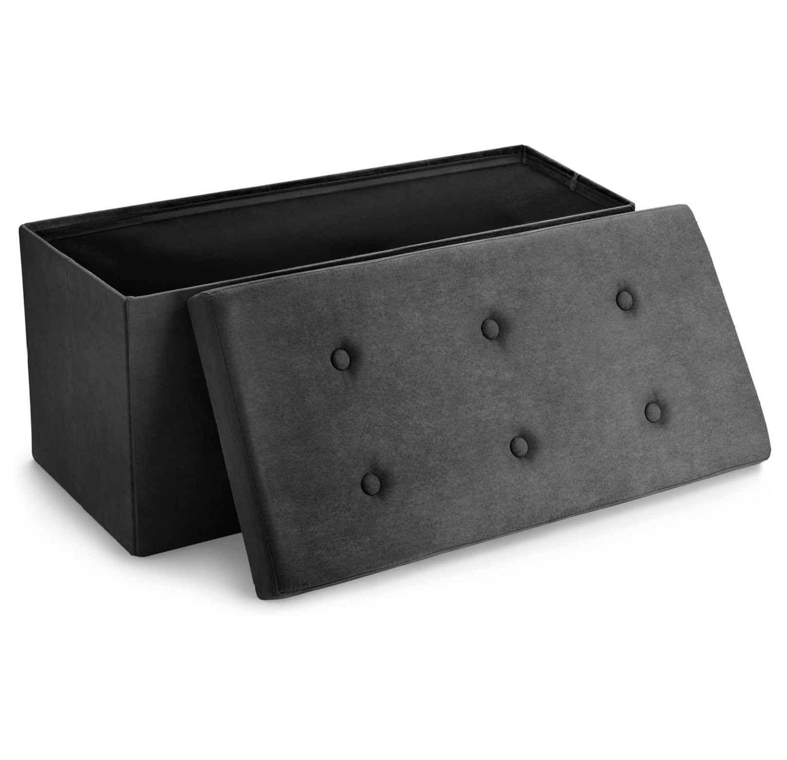 Storage Ottoman – Collapsible/Folding Chest with Cover – Perfect Toy ...
