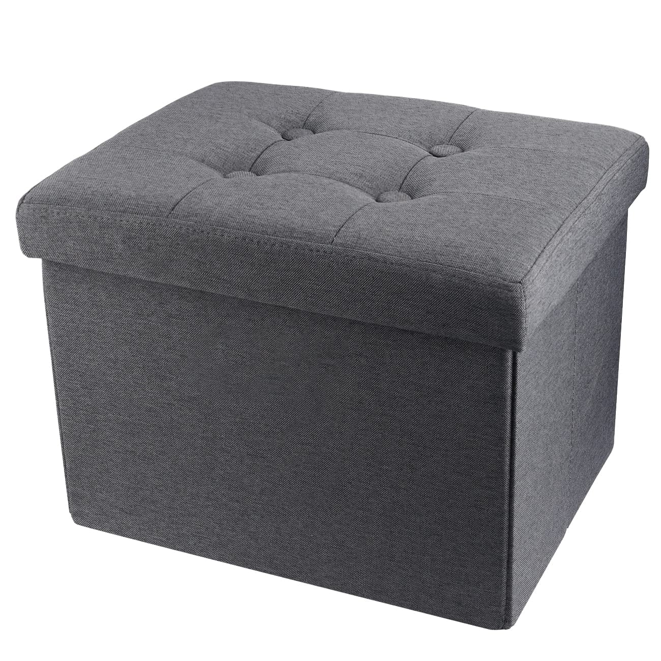 Storage Ottoman Footrest Stool Small Ottoman with Storage Foldable ...