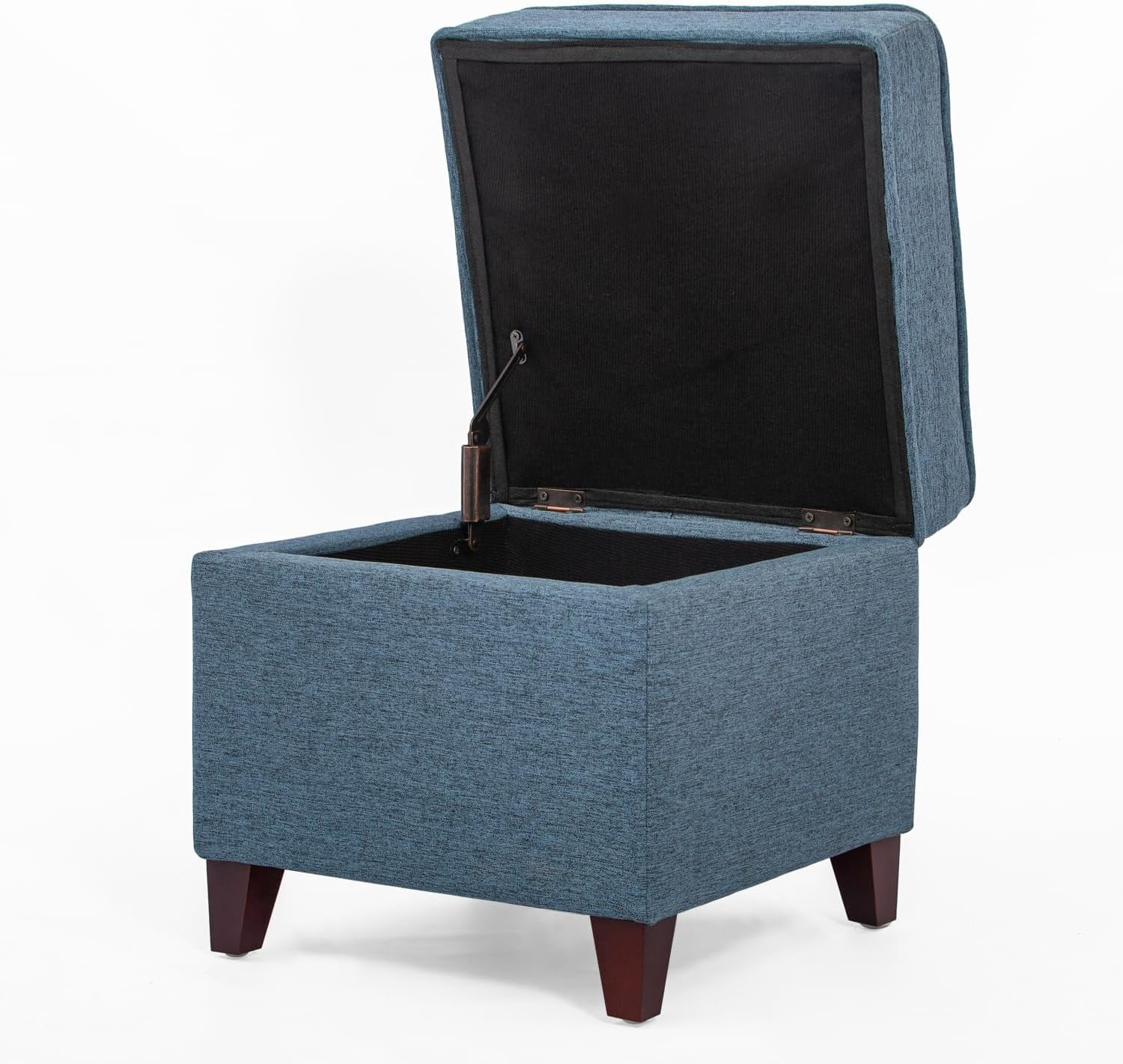 Storage Ottoman with Cube Design 18 Inch Ottoman with Storage for ...