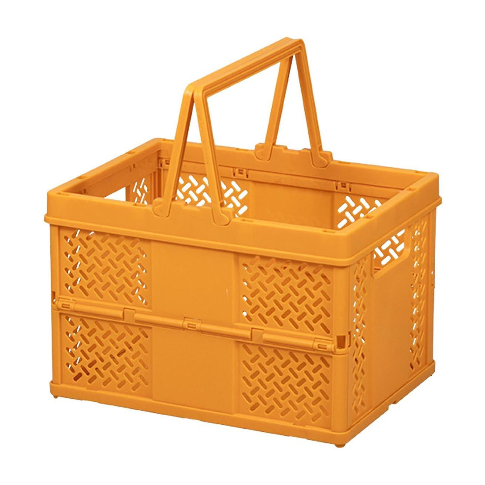 Storage Outdoor Picnic Basket Supermarket Shopping Basket Spring Outing ...