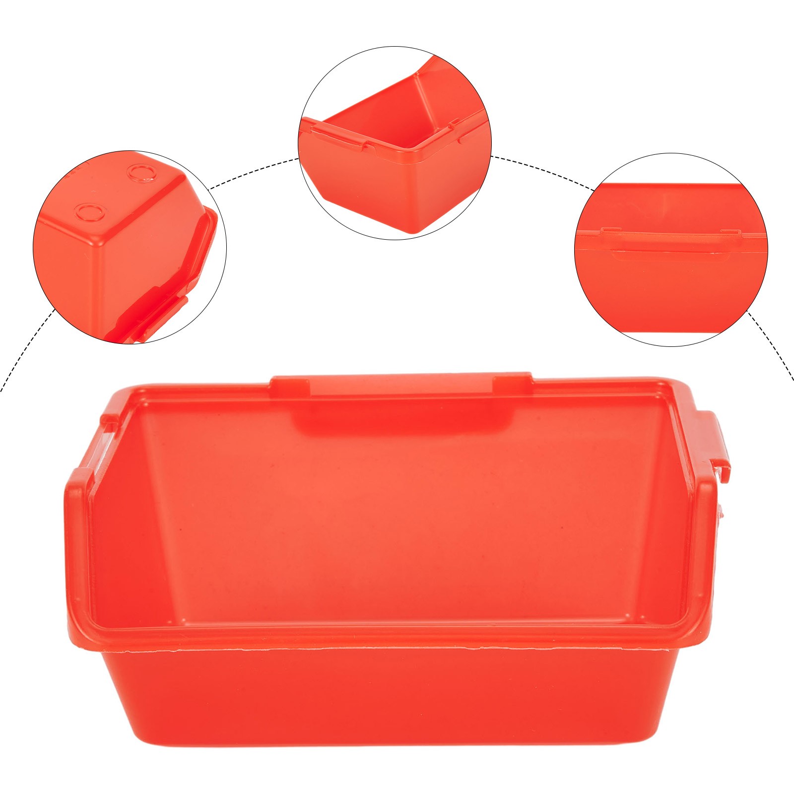 Storage Parts Box Material Component Plastic Case Shelf Screw Sorting ...