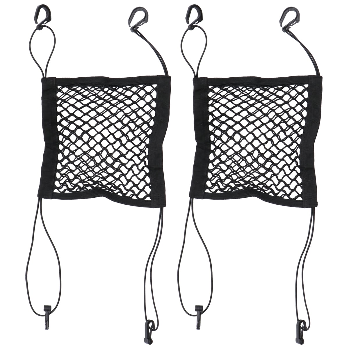 Storage Rack 2 Pcs Car Seat Accessory Net for Back Holder Armrest Seats ...