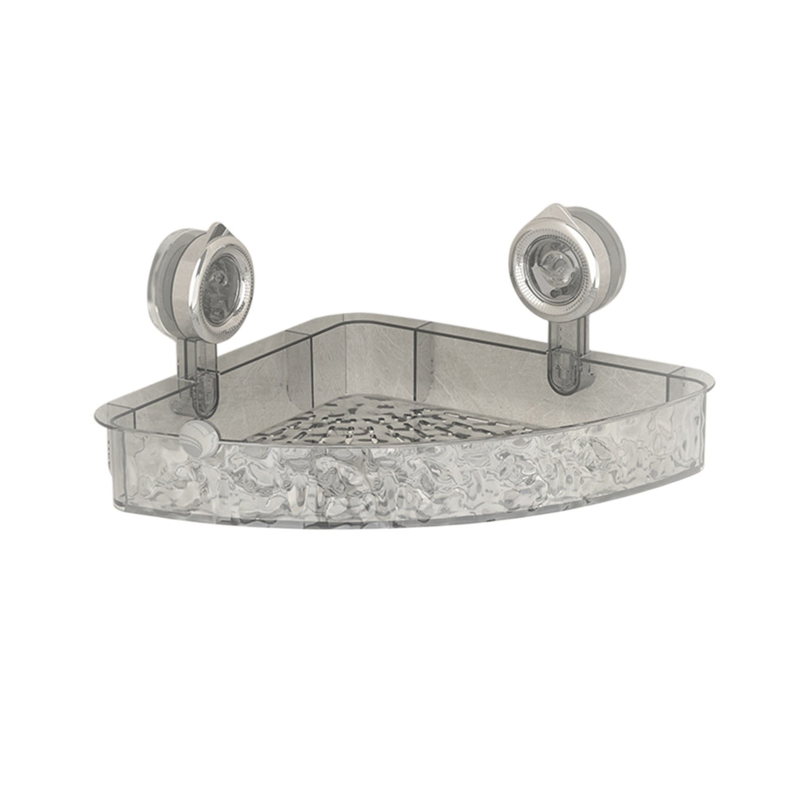 Storage Rack Corrugated Suction Cup Storage No-Drill Bathroom Suction ...