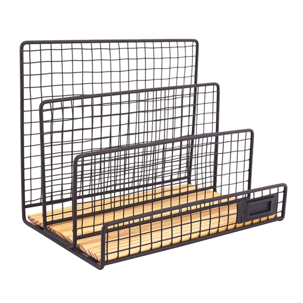 Storage Rack Document Stand File Holder Desktop File File Racks for ...