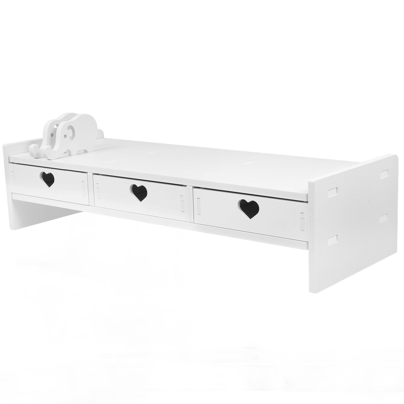 Storage Rack Laptop Computers Laptops Monitor Riser for Desk Desk ...