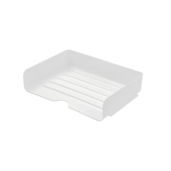 Storage Rack,Stackable A 4 Paper Document Organizer Tray White PP ...