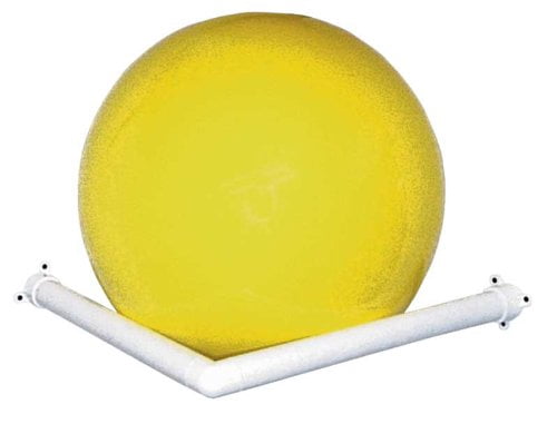Storage Racks (2), Exercise Ball, Corner Wall-Mount, White - Walmart.com