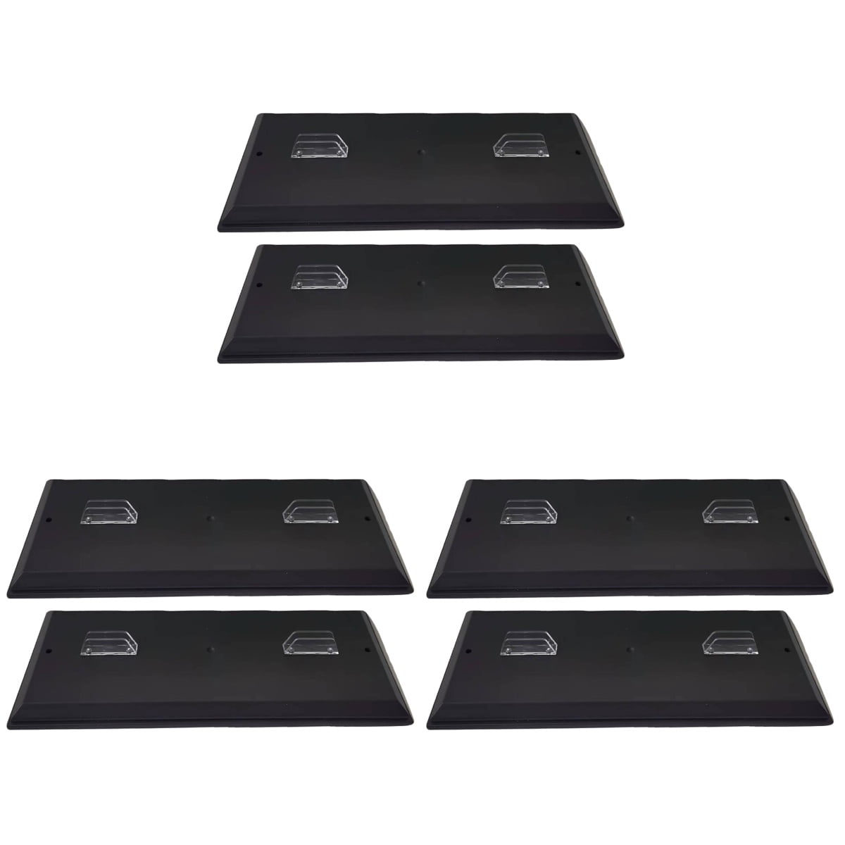 Storage Racks Motorcycle Model Display Stands 6 Pcs 1:12 Base Acrylic ...