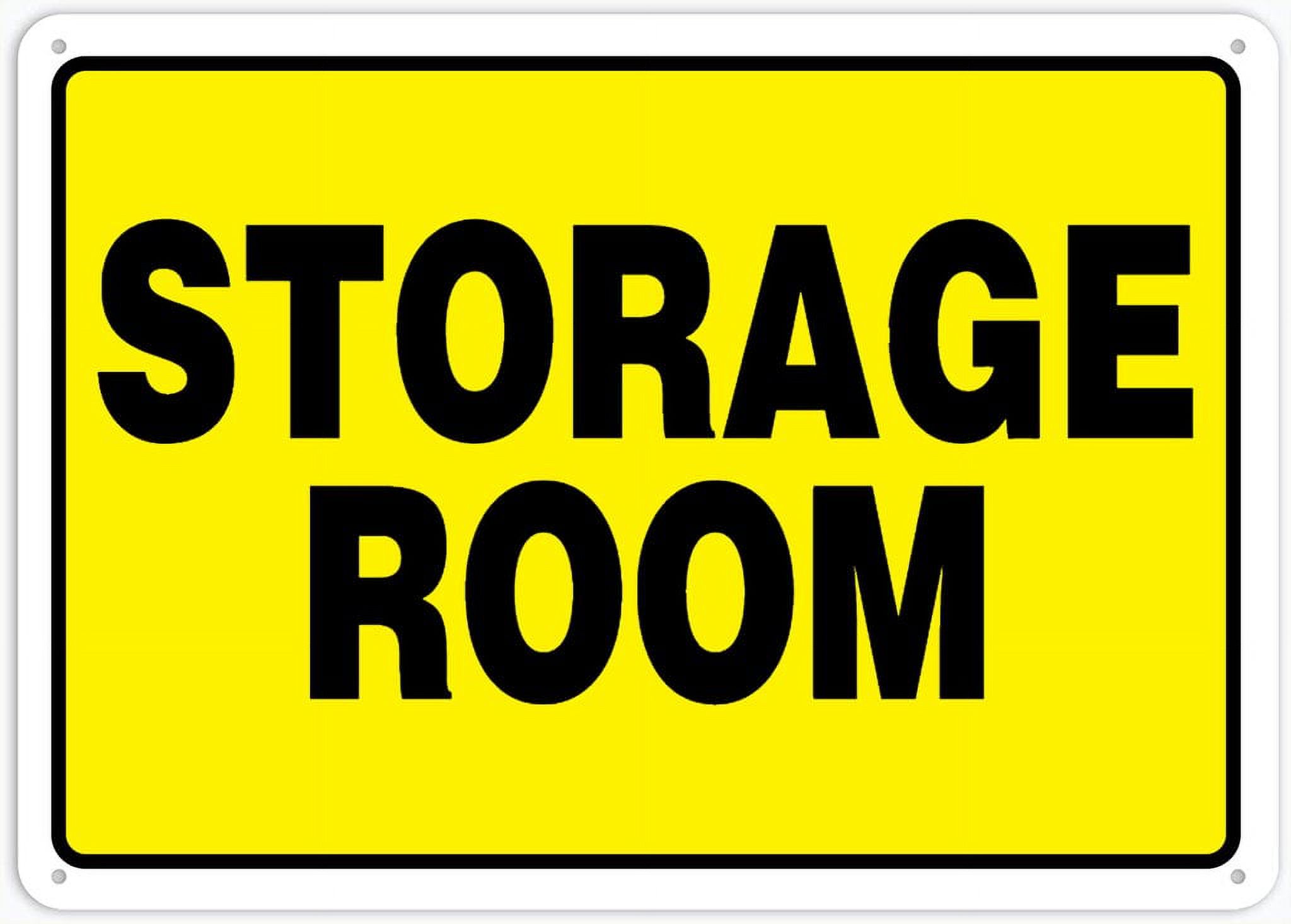 Storage Room Caution Safety Signs, Warning Signs, Security Signs, Alt ...