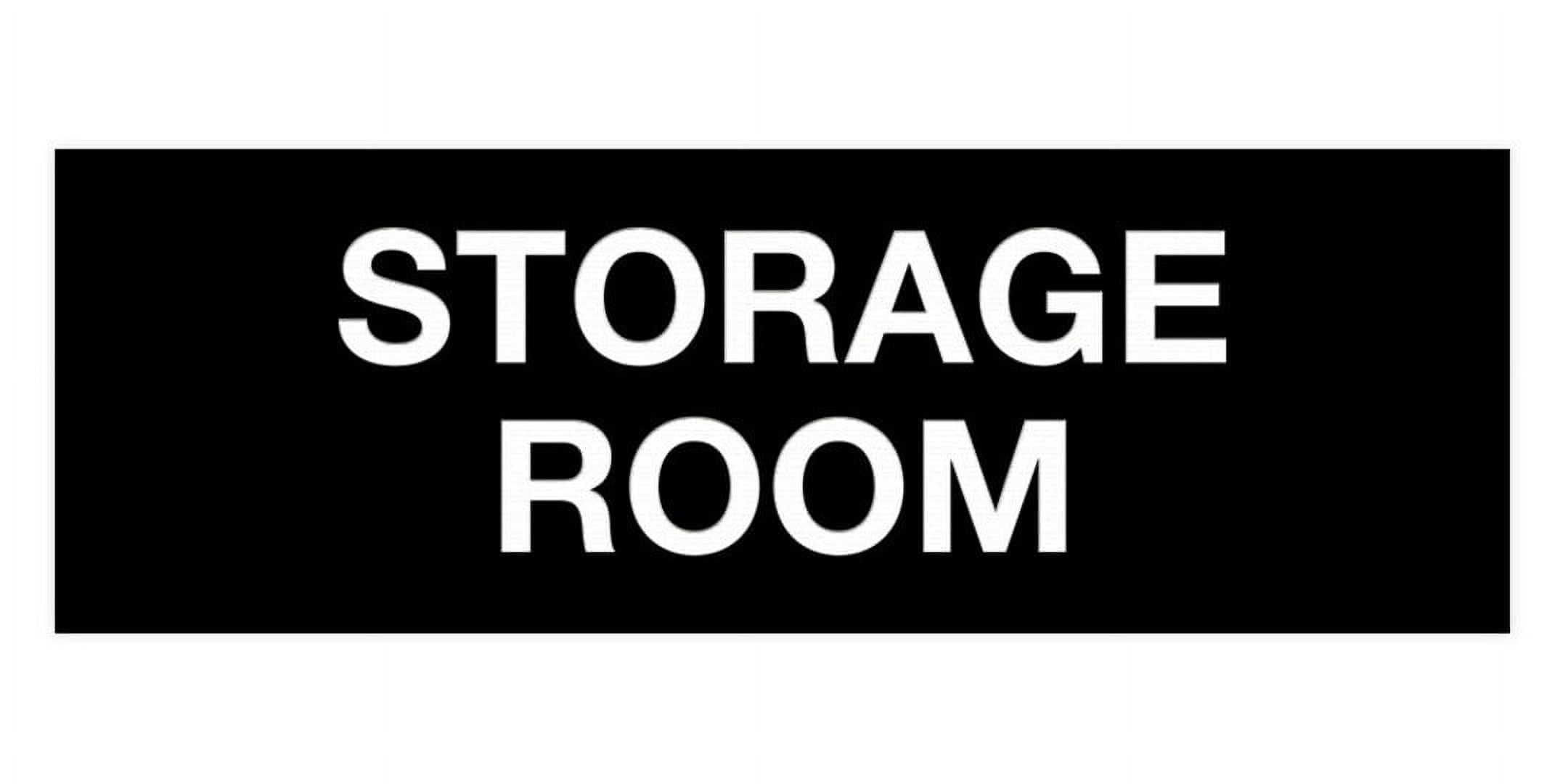 Storage Room Sign For House /Office,Signs For Home,Thick Acrylic Self ...