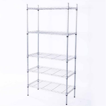 Ktaxon 6 Tier Metal Wire Storage Shelving, Free Standing Utility Unit ...