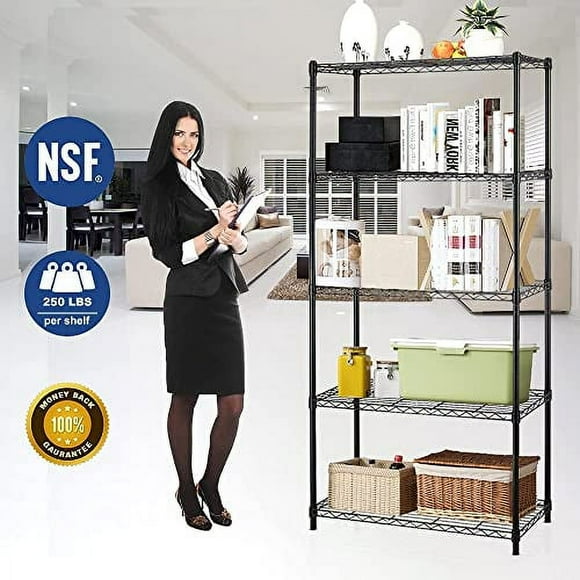 36 Inch Wide Shelving Unit