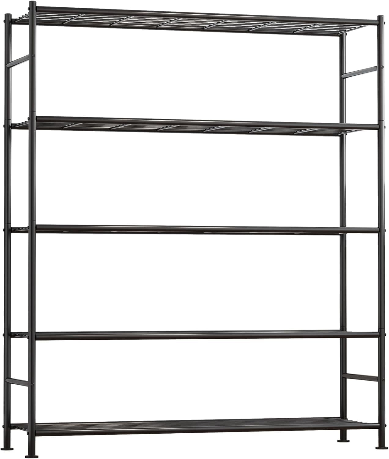 Storage Shelves - 5 Tier Shelf Organizer, Heavy Duty Garage Shelving ...