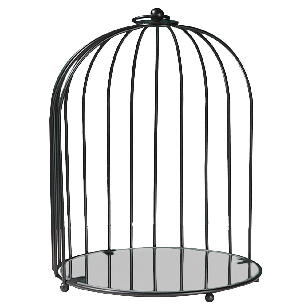 Storage Shelves Bird Cage Rack Practical Stand Perfumes Organizer Iron ...
