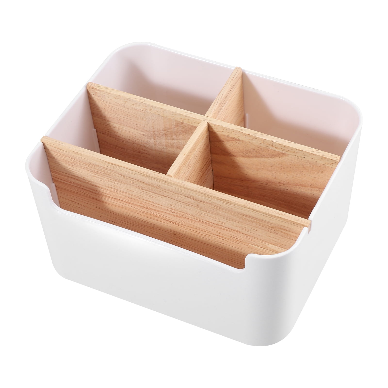 Storage Shelves Desktop Pen Organiser Bins for Tidy Stationery Holder ...