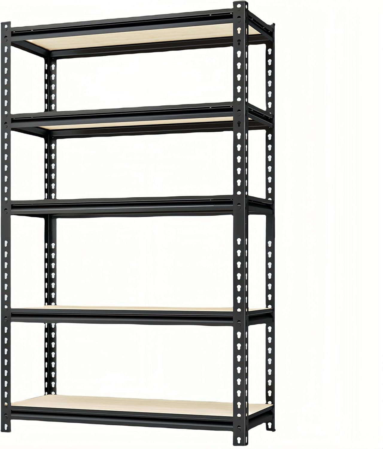 Storage Shelves Garage Shelving Heavy Duty 5 Tier Metal Shelving Units ...