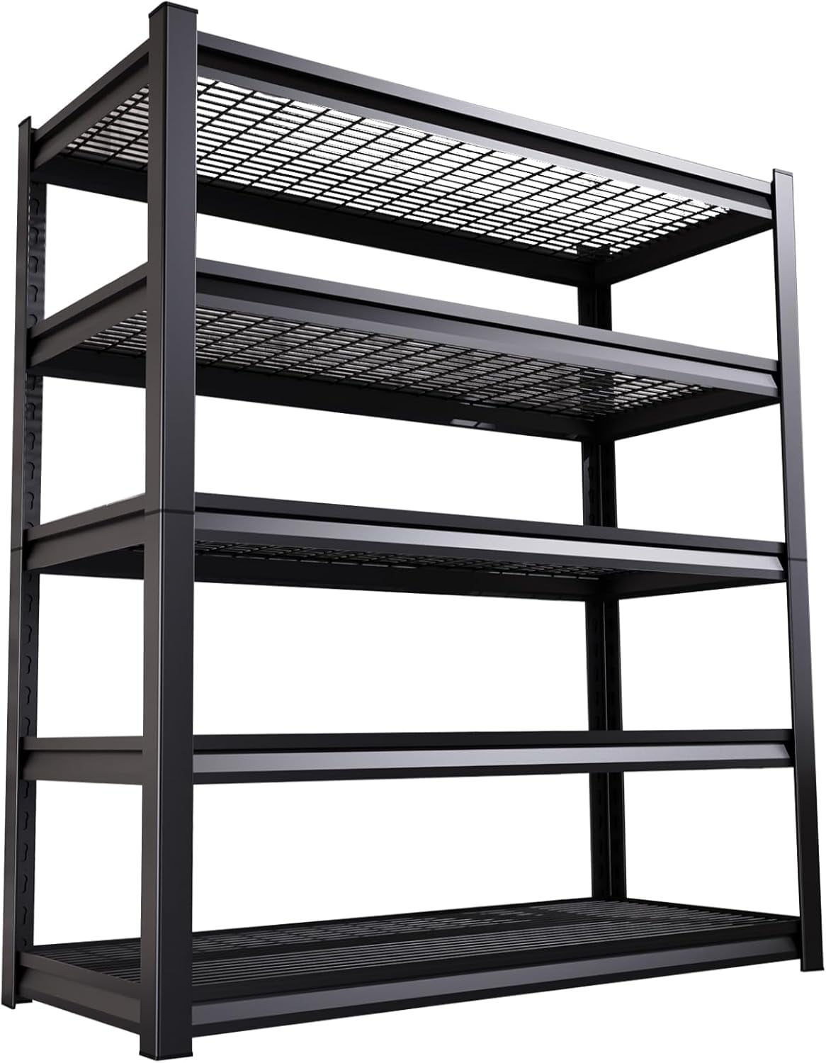 Storage Shelves, Garage Shelving Heavy Duty, Adjustable Shelving Unit ...