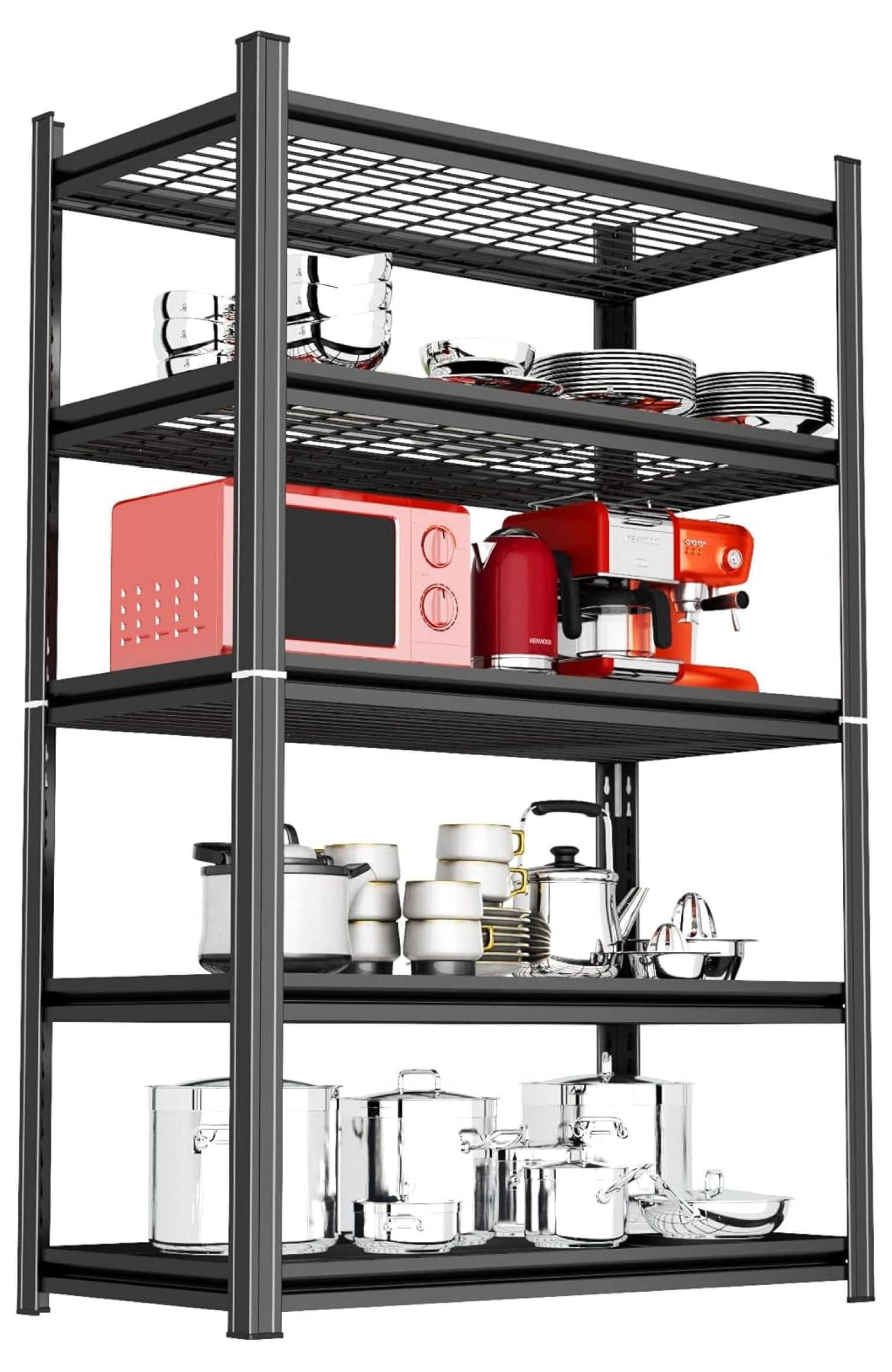 Storage Shelves, Garage Shelving, Industrial Storage Unit, Metal Shelf ...