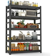 Sunjoy 25 x 21 in. Stainless Steel Three-Tier Open Storage Shelf for ...