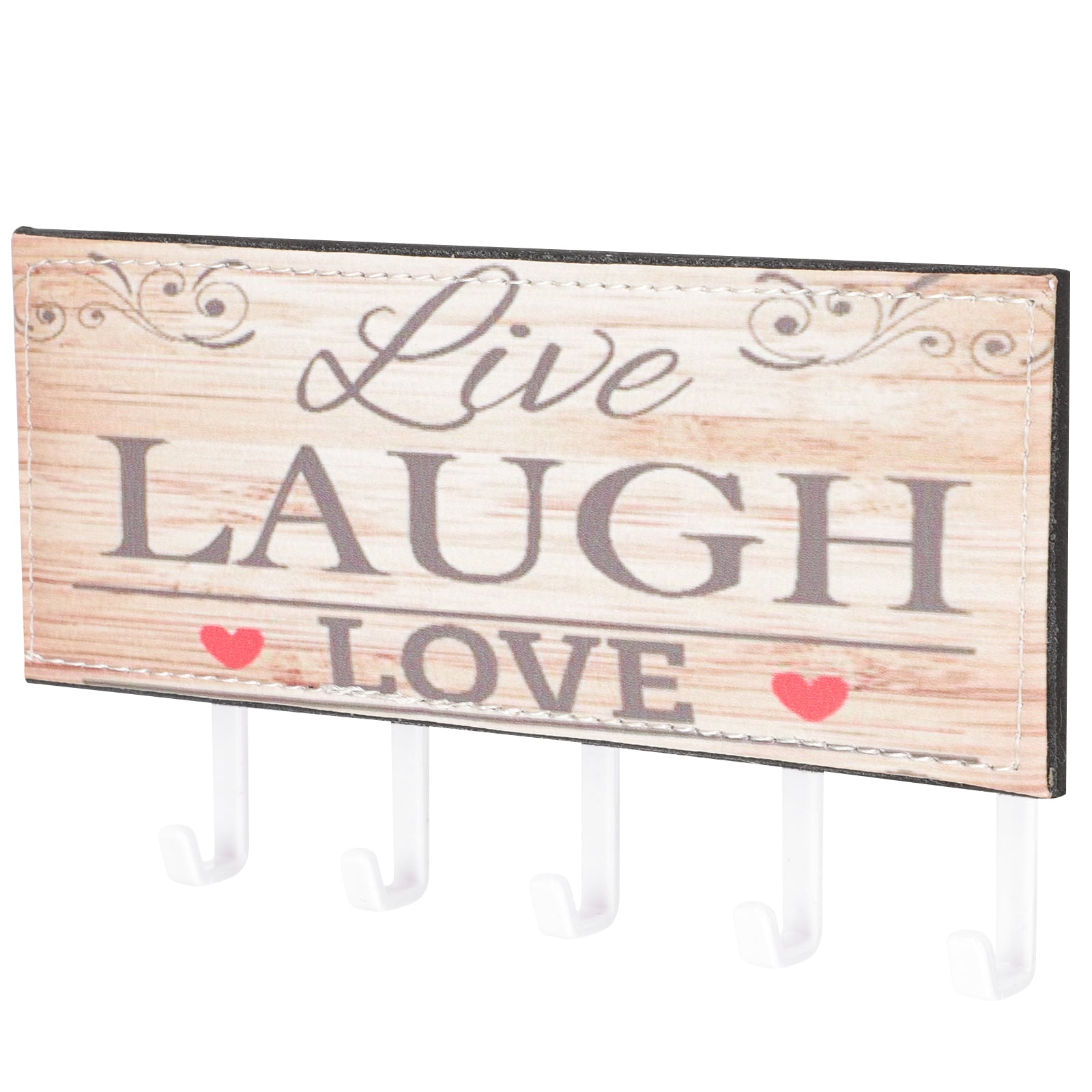 Decorative Wall Key Holder with Storage Shelves, key Hooks, Keychain ...