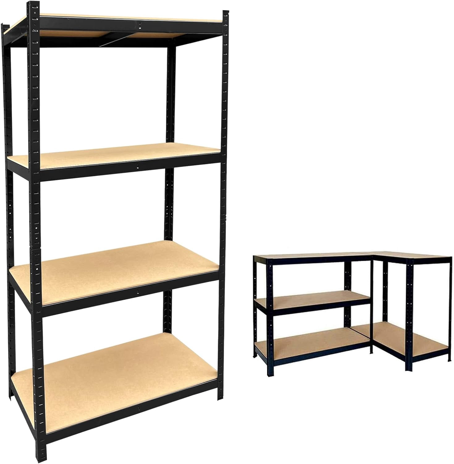 Storage Shelving Single Post Press Board Shelf, Adjustable Wire ...